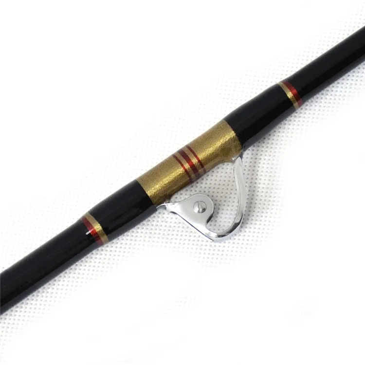 100lbs Alu Butt Fiberglasstuna Rod Saltwater Fishing Yellow Fin 6'6 ...