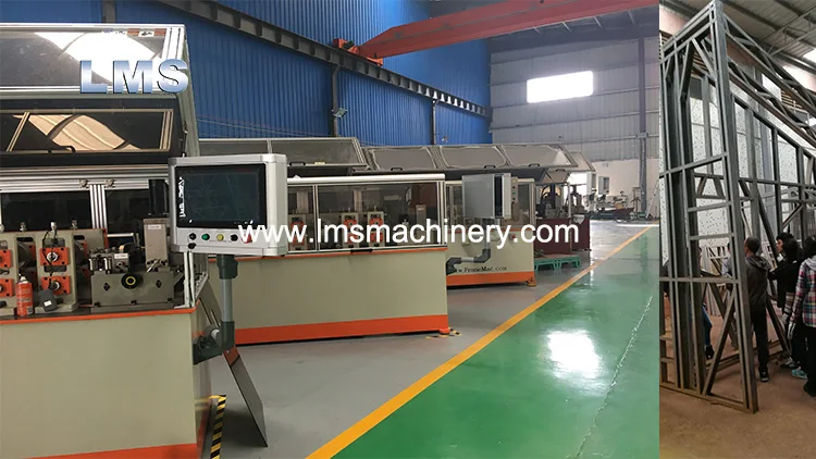 High Speed Prefabricated Light Steel Framing Machine