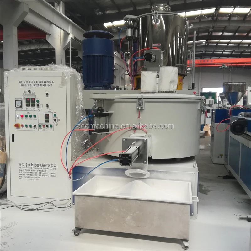 Pvc Resin Powder Mixing Machine/pvc Plastic High Speed Mixer - Buy ...