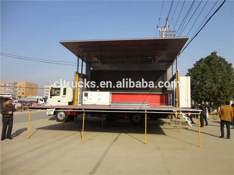 Mini New Roadshow Mobile Stage Truck - Buy Mobile Stage Truck,Mobile ...