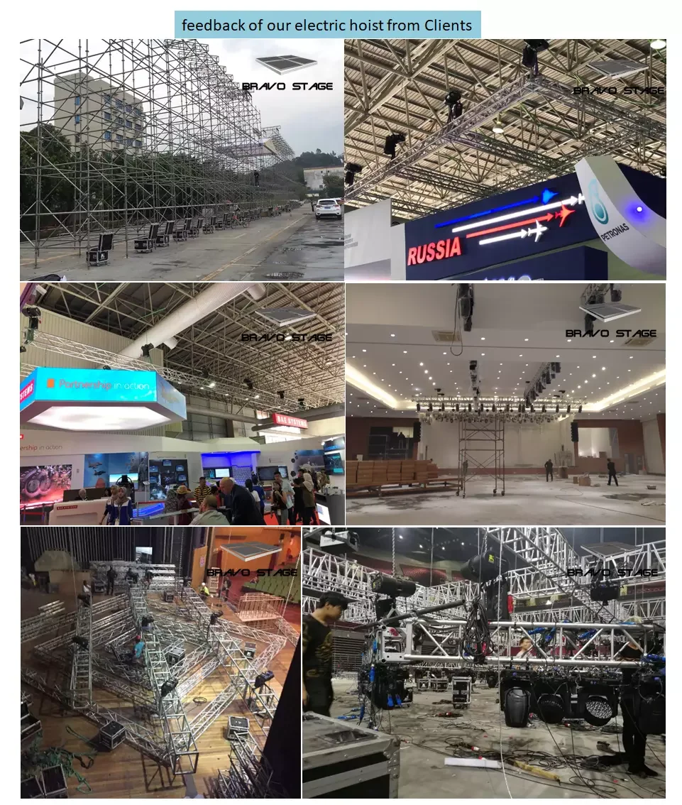 Bravo Chain Hoists - Reliable Lifting Solutions for Stages