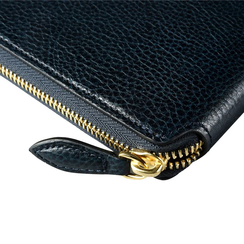 Custom Zipper Notepad Multi-functional Leather Notebook Work Book 80 ...