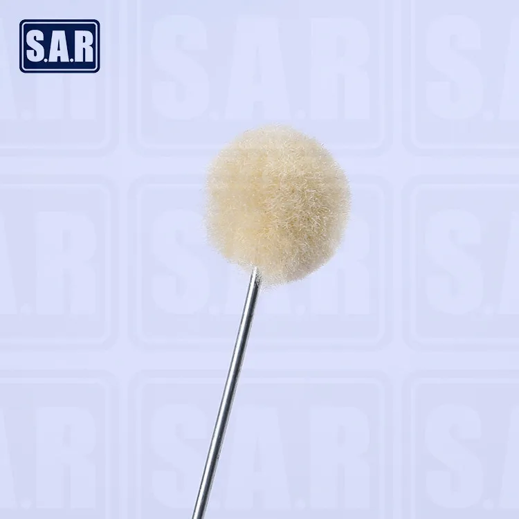 Wool Dauber Ball Brush Applicator - Dye Finish Dauber