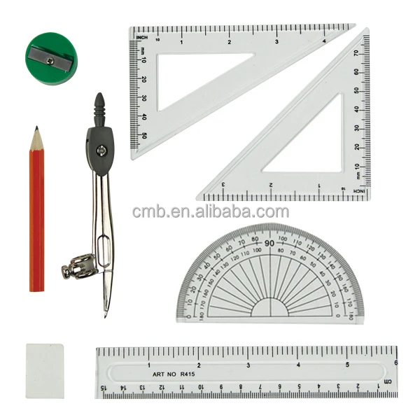 9pcs School Oxford Math Set - Buy Oxford Math Set,Oxford Mathematical ...