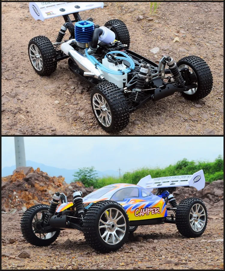 1/8th Nitro Petrol Remote Control Cyclone RC Car in China