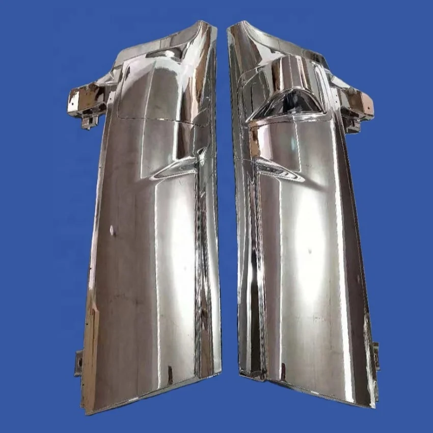 Chrome Accessories Truck Body Corner Panel For Isuzu Giga 2015-2023 ...