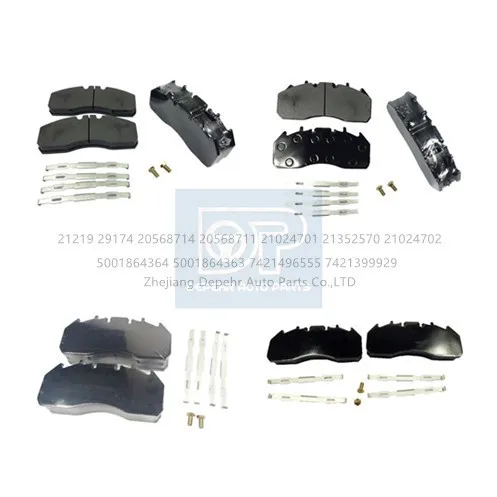 WVA 29219 29174 Depehr European Brake Parts - Reliable Pads