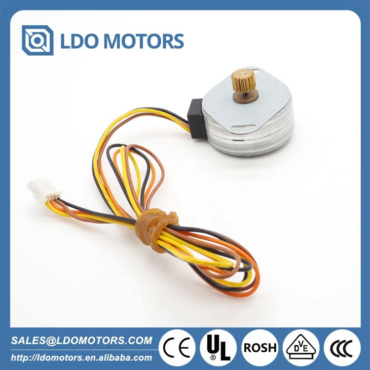 35 Pm Stepper Motor With Gears For Door Lock - Buy Pm Stepper Motor ...