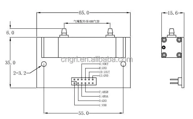 CH4 Infrared Gas Sensor Module - Precision & Reliability
