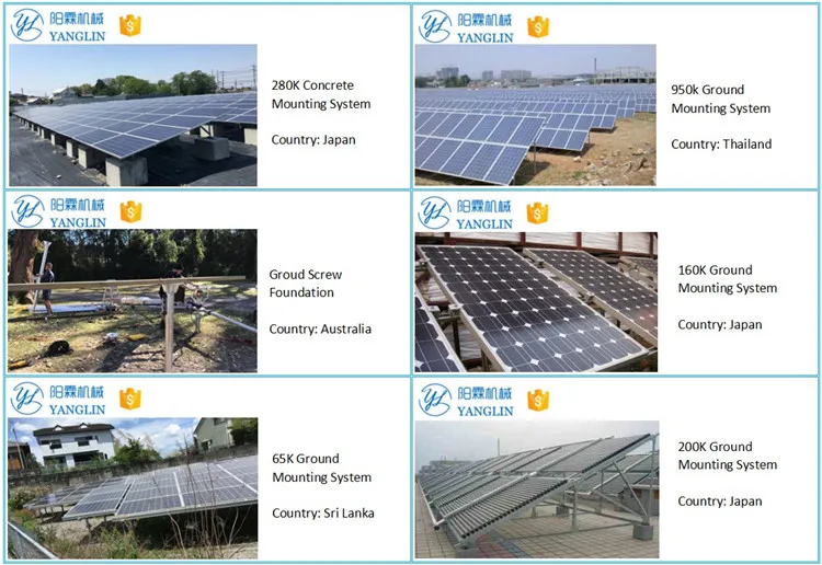 Durable Anodized Aluminum Solar Panel Mounting Structure