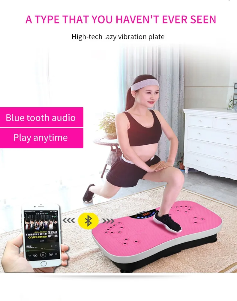 Oscillating Body Slim Whole Body Shaker Vibration Plate Exercise ...