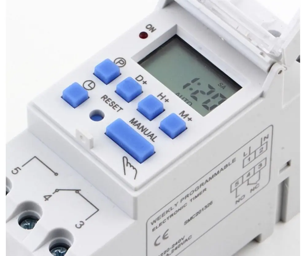 Thc 15 16a 110v 220v Relay Digital Lcd Power Programmable Timer Time Switch Products From