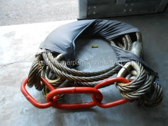 10ton-30ton DNV 2.7-1 Standard Steel Wire Rope Lifting Slings for Offshore