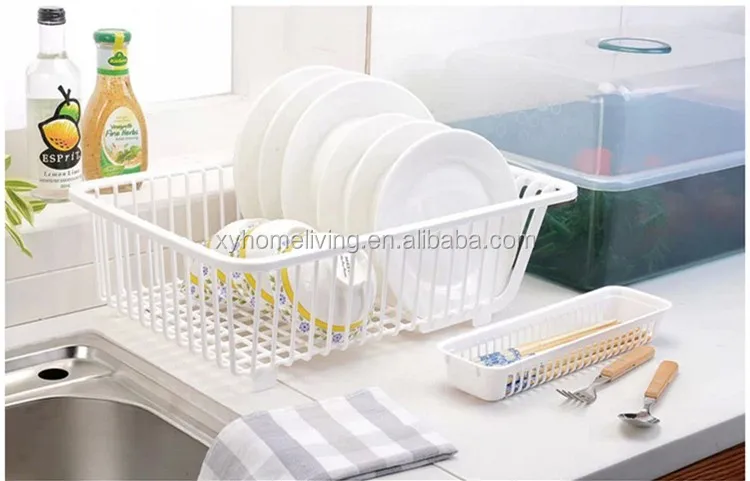 Household Plastic Dish Rack Large Capacity - Buy Dish Rack Large ...