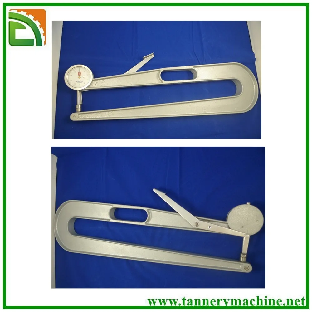 TH-A45 decimal thickness gauge meter for leather measuring instrument ...