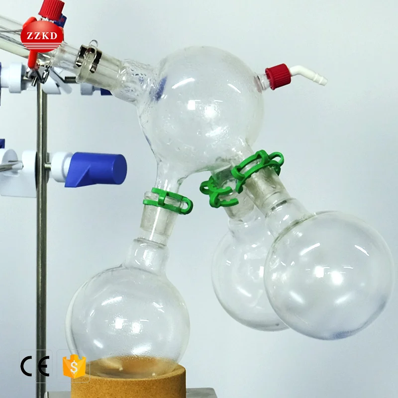 New Design Short Path Distillation With Cold Trap And Vacuum Pump - Buy ...