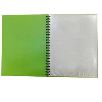 A4 Size Clear Display Book Pp Plastic Pocket File Folder With Loose ...