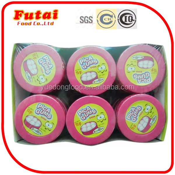 15g European Chewing Gum With Strawberry Flavor Powder - Buy 15g ...