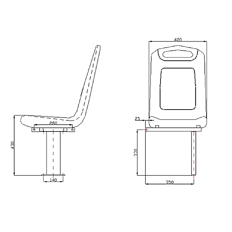 Oem City Bus Chair Passenger Seat Plastic Injected Seats - Buy Oem City ...