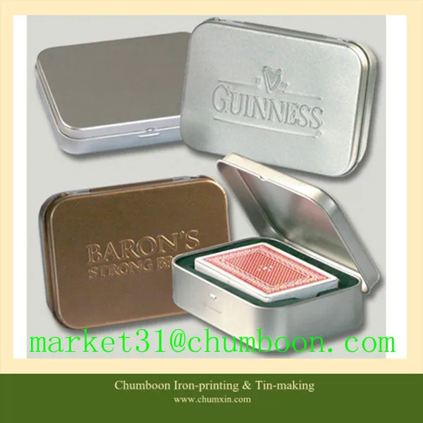 Need help/suggestions with a metal playing card case : r/3Dprinting