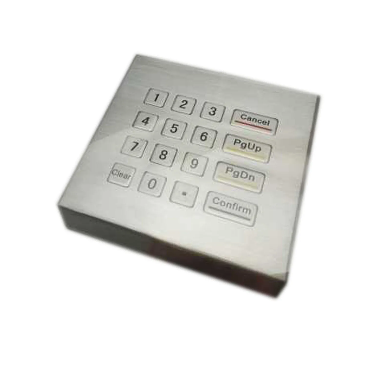 Waterproof 4X4 Rugged USB Numeric Metal Keyboard ATM Keypad