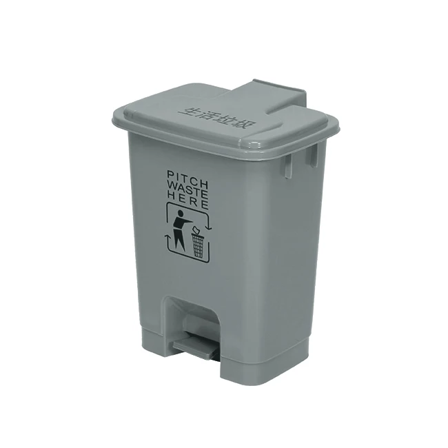 20 Liter Waste Bin Plastic Pedal Dustbin - Buy Small Size Plastic ...