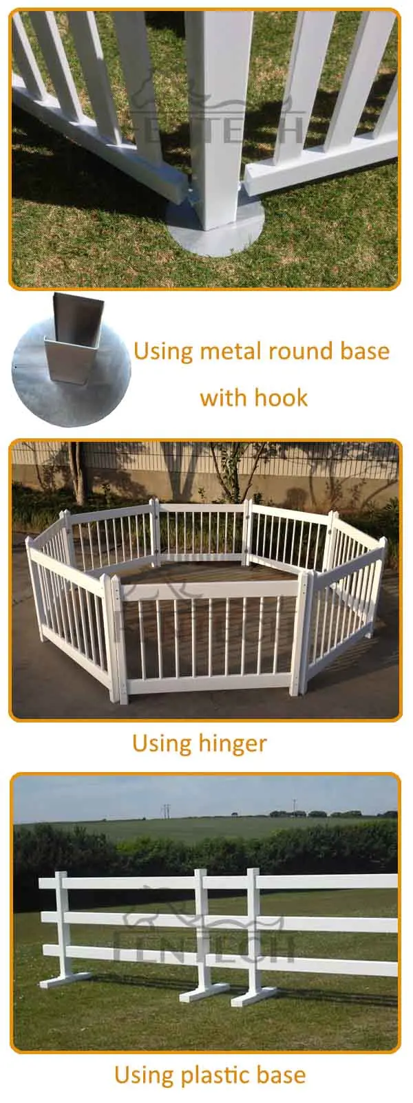 High Quality Cheap Vinyl/pvc/plastic Outdoor Children Play Fence - Buy ...