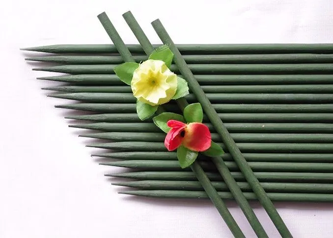 Natural Flower Support Stakes Plastic Sticks For Orchids - Buy Flower ...