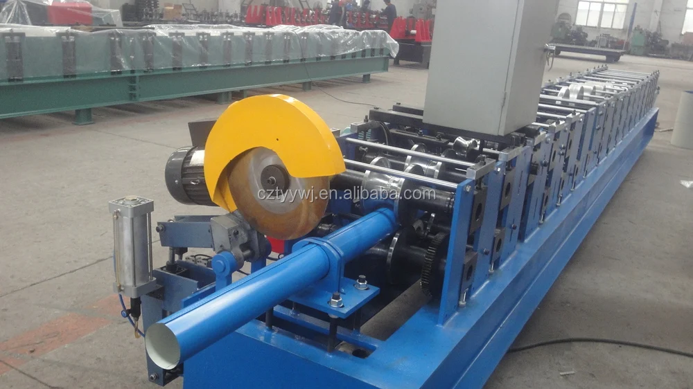 Machine Manufacturing Clay Tile Steel Tube Pipe Roll Forming Machine ...