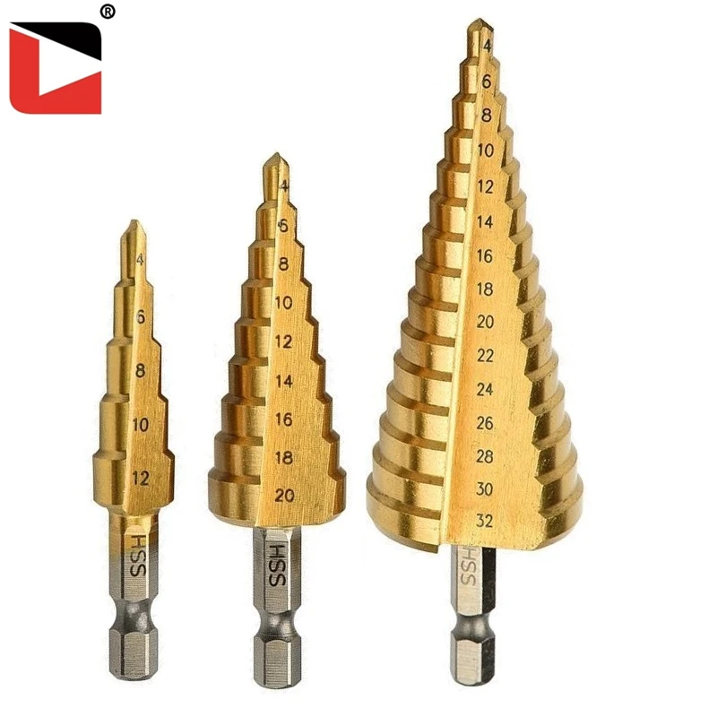 Quick Release Conical Metric Step Cone Shaped Drill Bit - Buy Conical ...