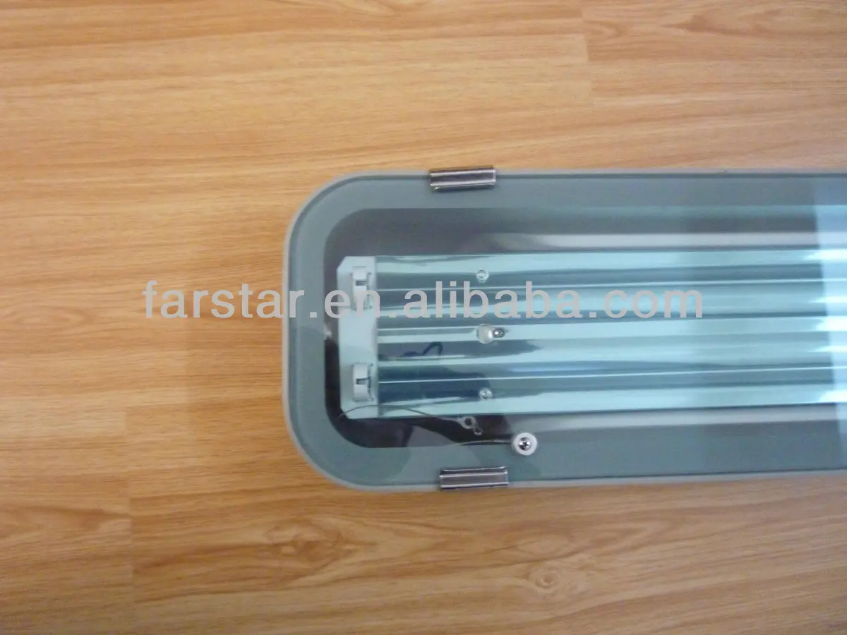 T8 Stainless Steel Fluorescent Lighting Fixtures with LED Tubes CE EMC ...