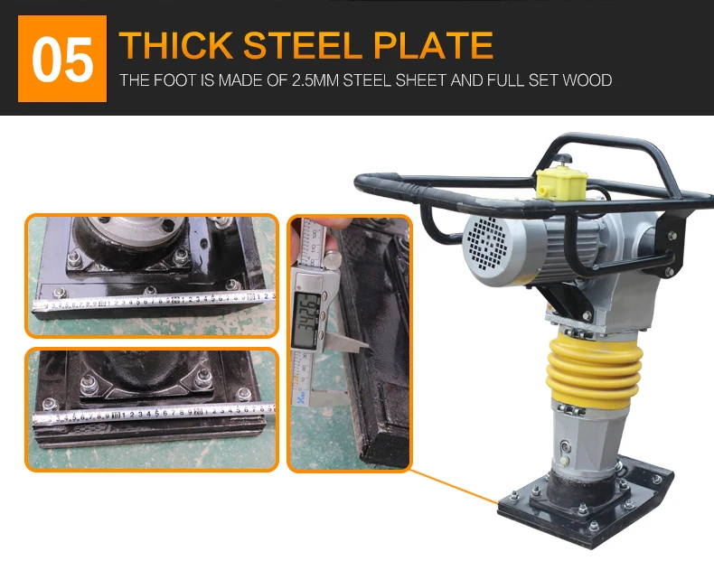 HCD110 Electric Tamping Rammer - Efficient Road Construction