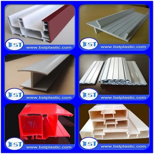 Extrusion Transparent PVC U Channel Profile - BST-C1008