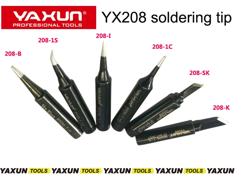 YAXUN YX208-I punta de pistola para soldar de alta calidad, punta de 900M tipo soldeirng, puntas ...