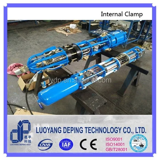 High-quality Dkq Series Pneumatic Pipeline Internal Line-up Clamp For ...
