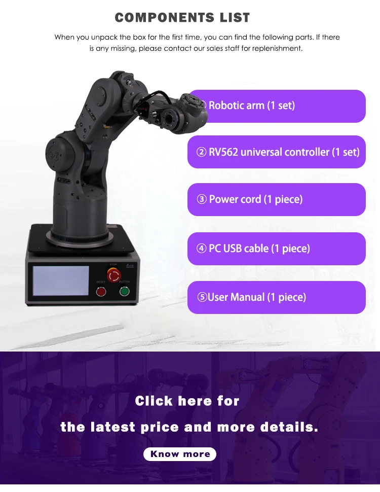 Diy Robot Paint 20kg Robotic Arm With Low Price Automatic - Buy 20kg ...