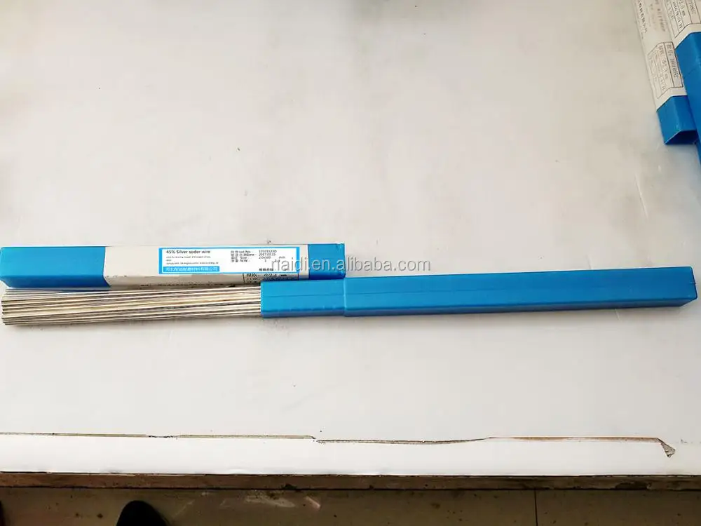 Cadmium-free 45% Silver Brazing Alloys Aws A5.8 Bag-5 Brazing Rod 1/16 ...