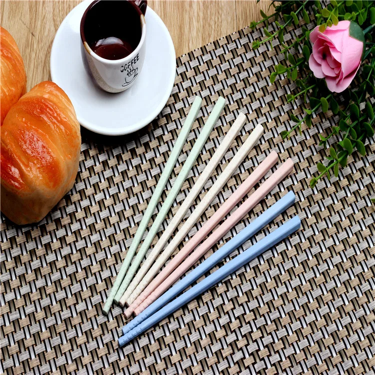 New Design Eco-friendly Wheat Straw Tableware Set Cutlery Set For ...