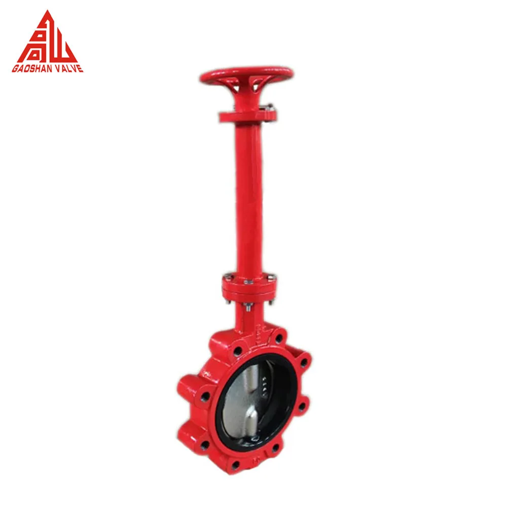 Hand Wheel Extension Stem Wafer Lug Type Butterfly Valve - Buy ...
