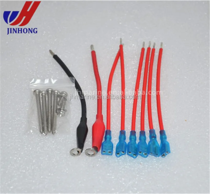 6 Gang Led Back Capacitive Touch Screen Panel Boat Caravan Switch 12 ...