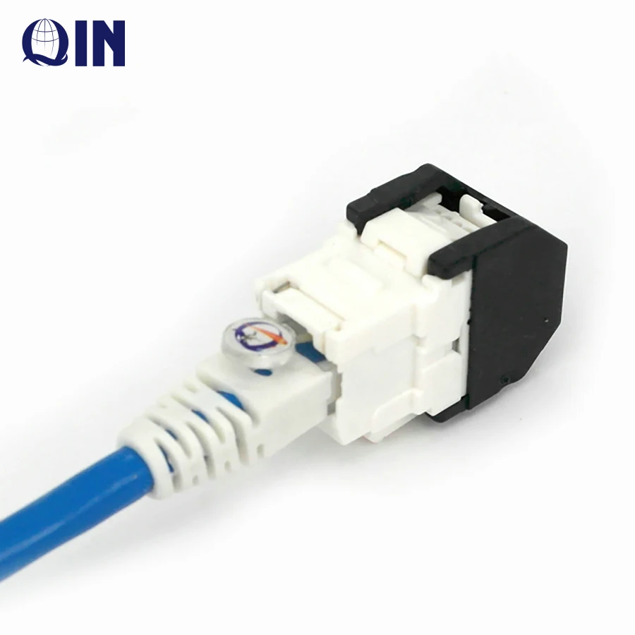 Ock6u8 180 Grados Cat6 Rj45 Módulo Jack Cat5/cat 6 Keystone Jacks 3m ...
