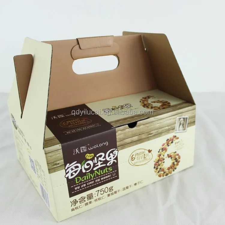 Fresh Mushroom Packing Container Mushroom Packaging Boxes With Handle ...