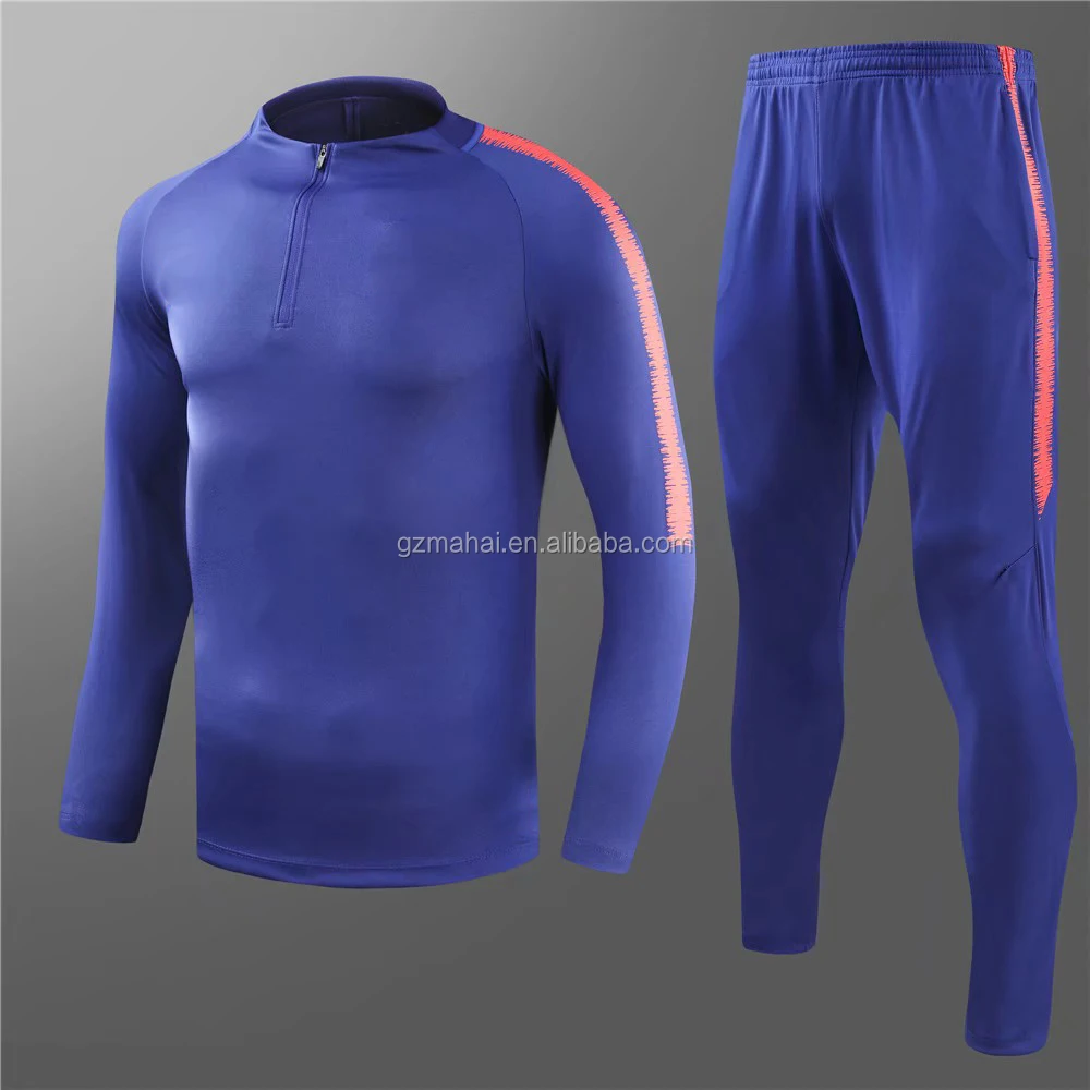 Training football tracksuits, whloesale top quality training club ...