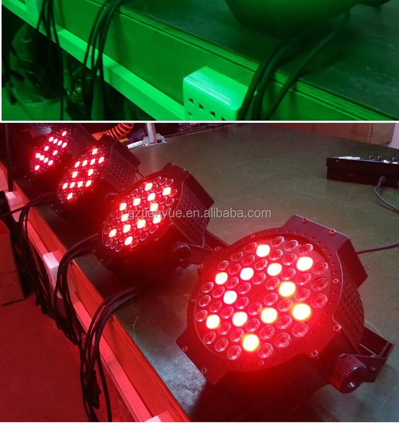 High Quality LED Light PAR 54*3W RGB for Party Lighting