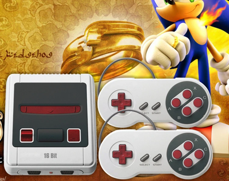 Newest Video Game Console 16bit Super Mini Md Built In 167 Games With 2 ...