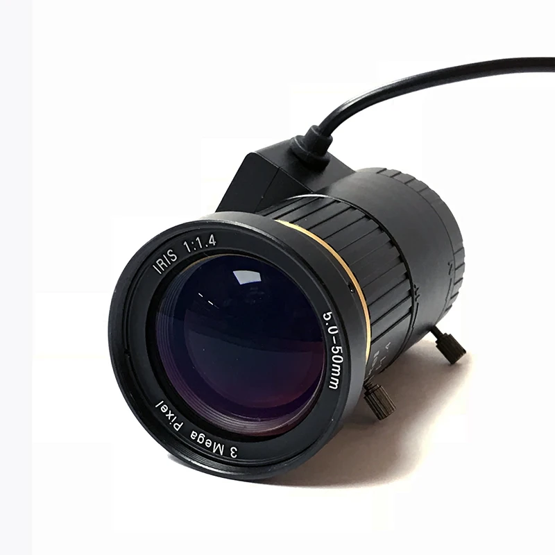 Dc Auto Iris 5-50mm 10x Manual Zoom Varifocal Lens F1.4 3mp 1/2.7" Cs ...