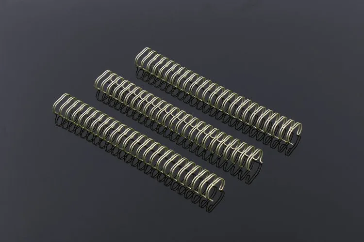 High Quality Nylon Coated Any Color Double Loop Metal Book Binding ...