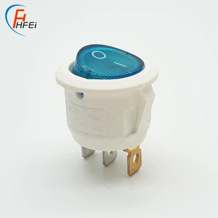 Haifei Rocker Switch Kedu Hy12-9-3 Cat Eye Lamp Round T120/55 Lamp ...