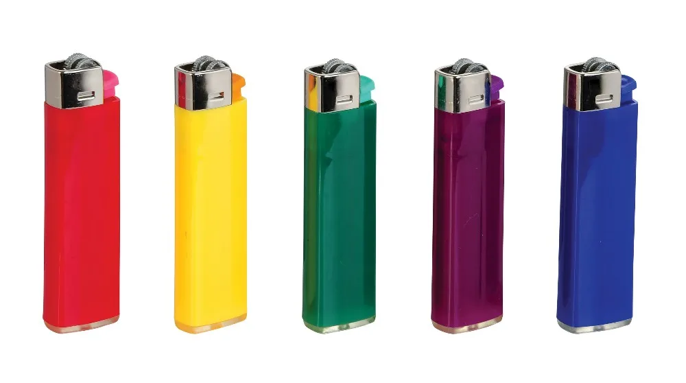 Beautiful Solid Color Flint Plastic Square Lighter - Buy Square Lighter ...