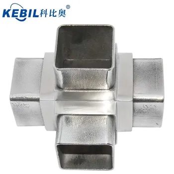 Metal Square 50mm*50mm Tube Connectors For Asile Building - Buy ...